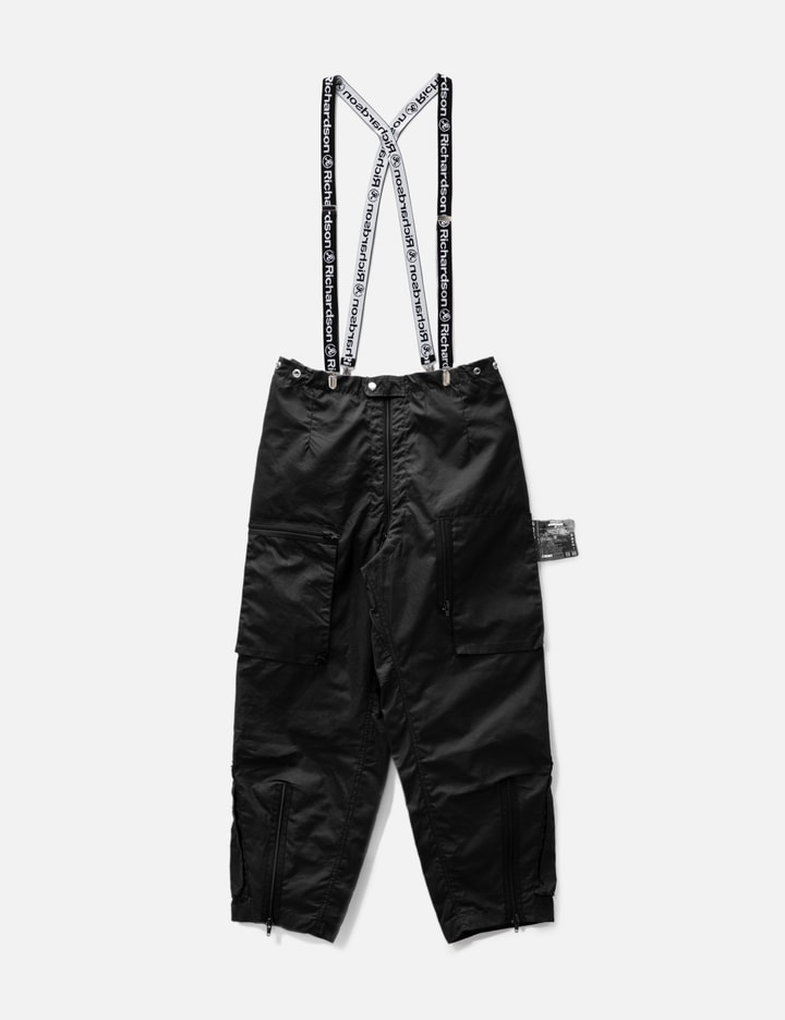 Richardson - Waxed Cotton Flight Pants With Suspenders | HBX