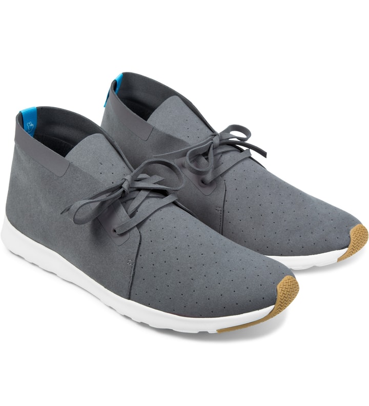 Native - Dublin Grey/Shell White Apollo Chukka Shoes | HBX