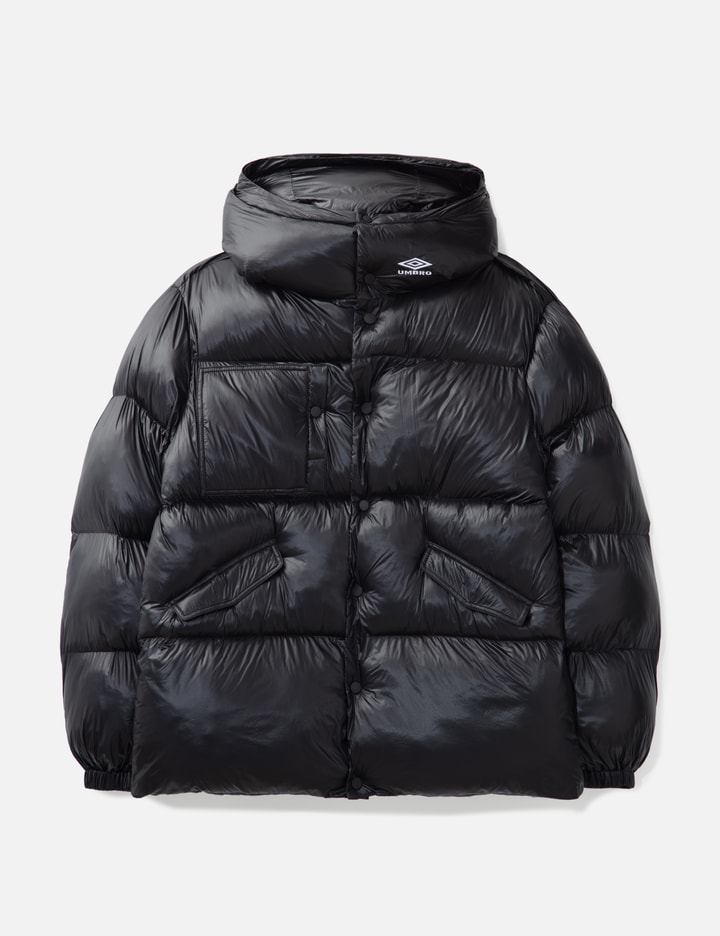 Umbro Umbro x Slam Jam Duemila Puffer Jacket - Black oversized puffer ...