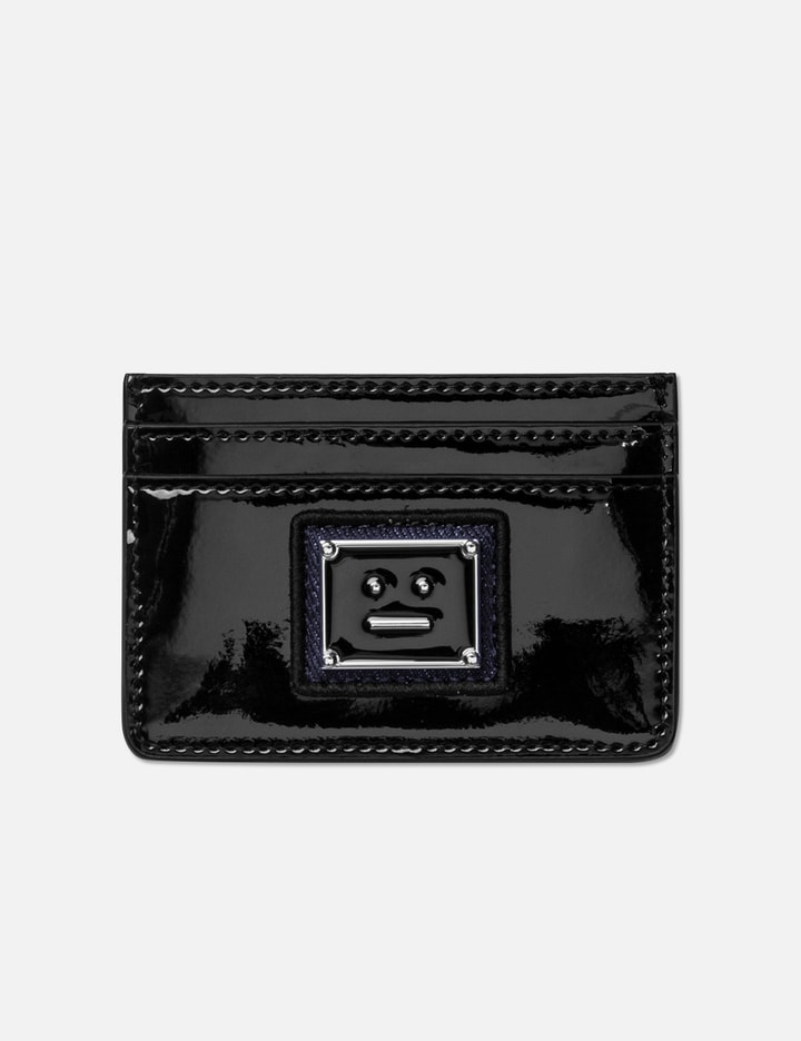 Acne Studios - Face Logo Card Holder | HBX - Globally Curated Fashion ...