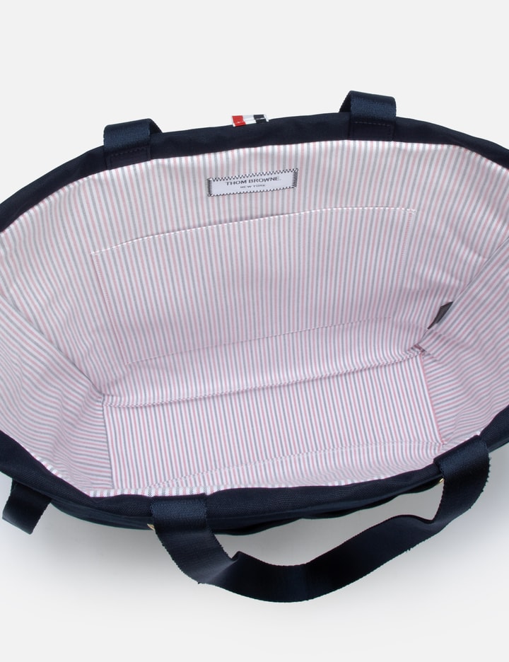 Thom Browne - Cotton Canvas Snap Pocket Tote | HBX - Globally Curated ...