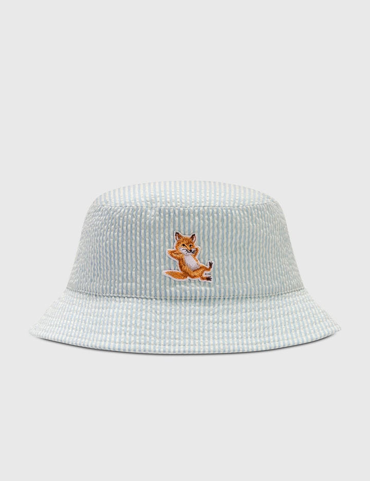 Maison Kitsuné - Chillax Fox Bucket Hat | HBX - Globally Curated ...