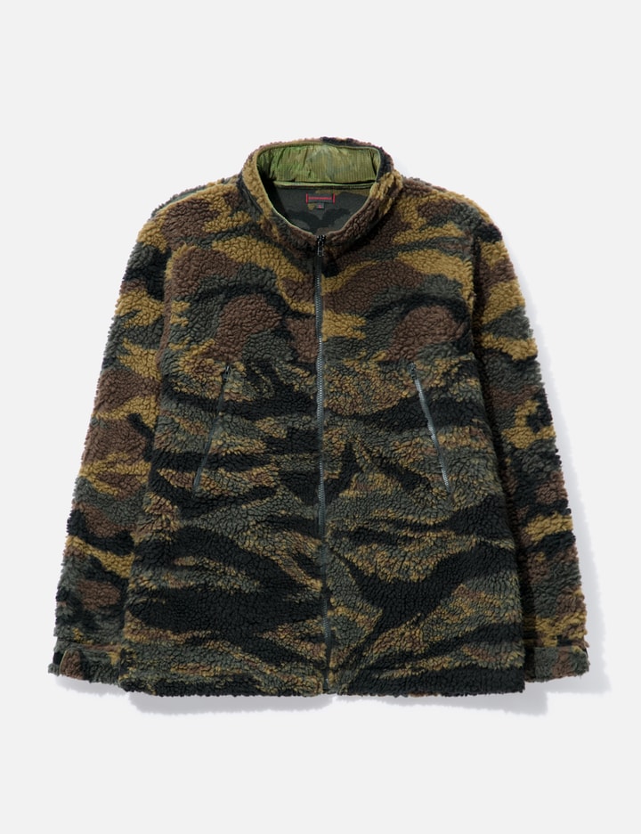 Clot - Clot Camouflage Fleece Jacket | HBX - Globally Curated Fashion ...