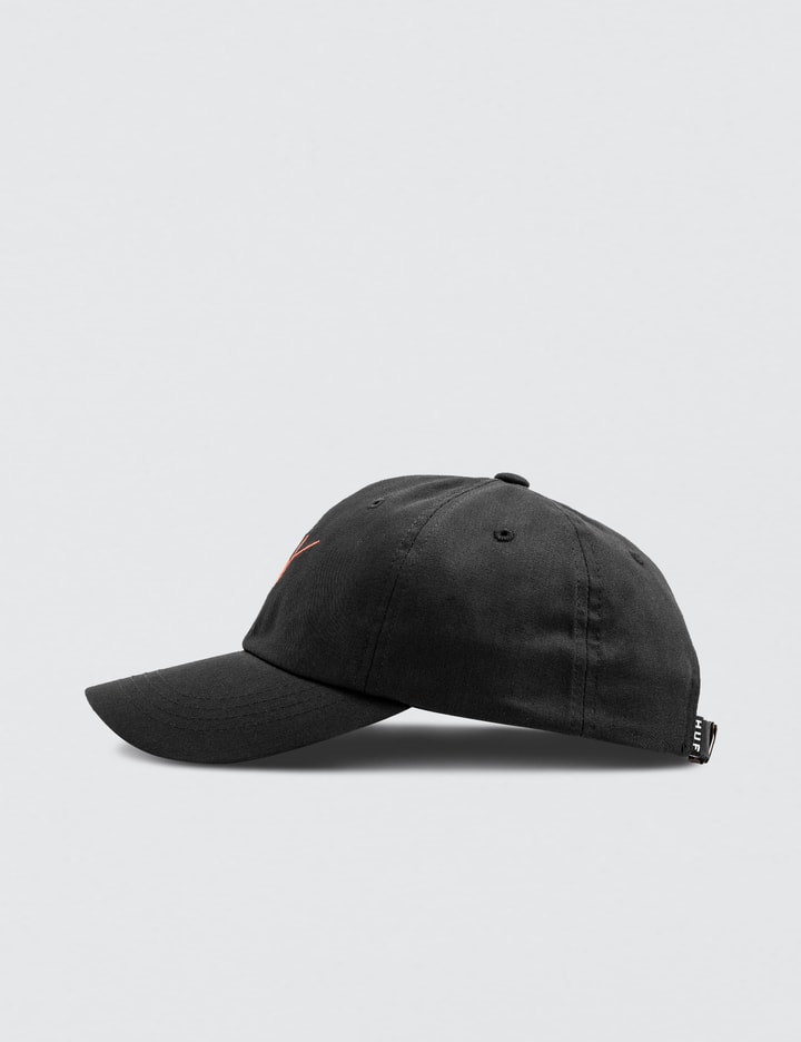 Huf - Script Curve Visor 6 Panel Cap | HBX - Globally Curated Fashion ...