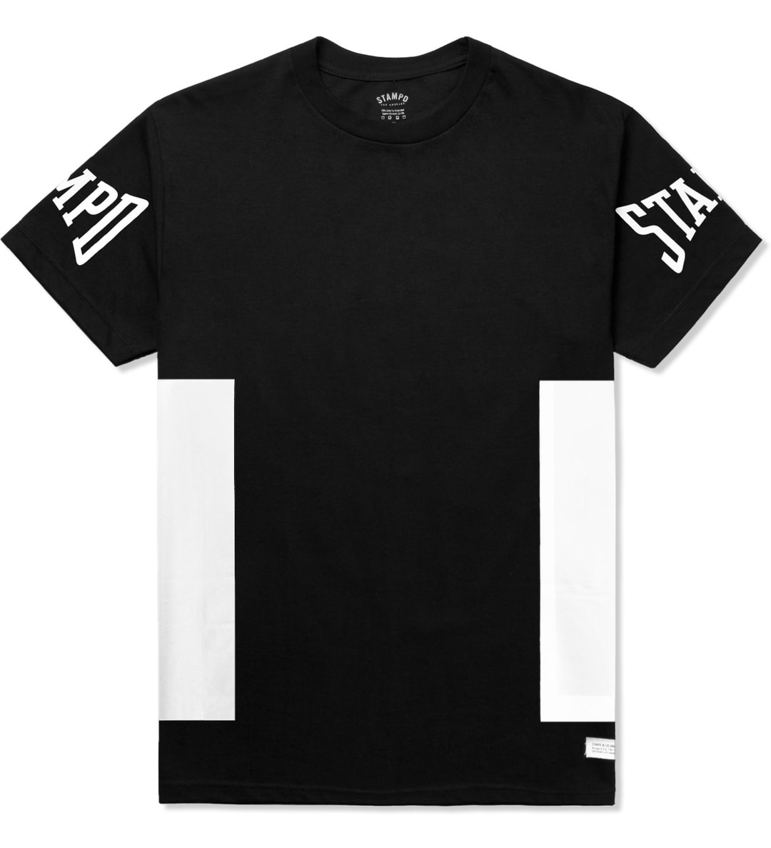 Stampd - Black Solid Side Print T-Shirt | HBX - Globally Curated ...