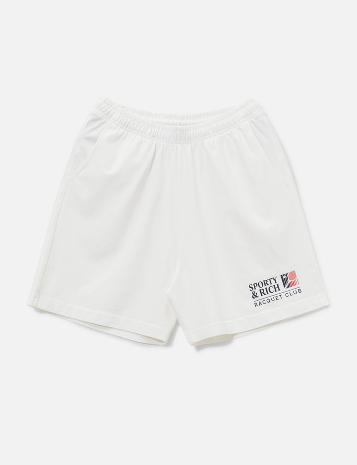 Sporty & Rich Promo Gym Short - 简洁运动风棉质短裤，舒适百搭，日常训练皆宜 | HBX