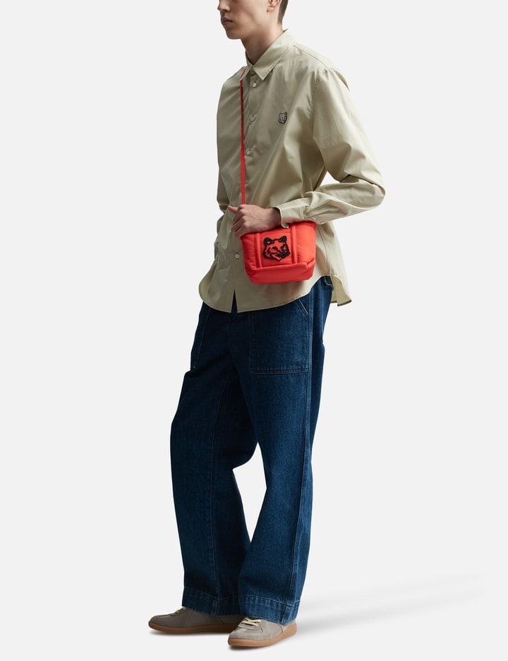 Maison Kitsuné - FOX HEAD PUFFER MINI TOTE | HBX - HYPEBEAST 為您搜羅全球潮流時尚品牌