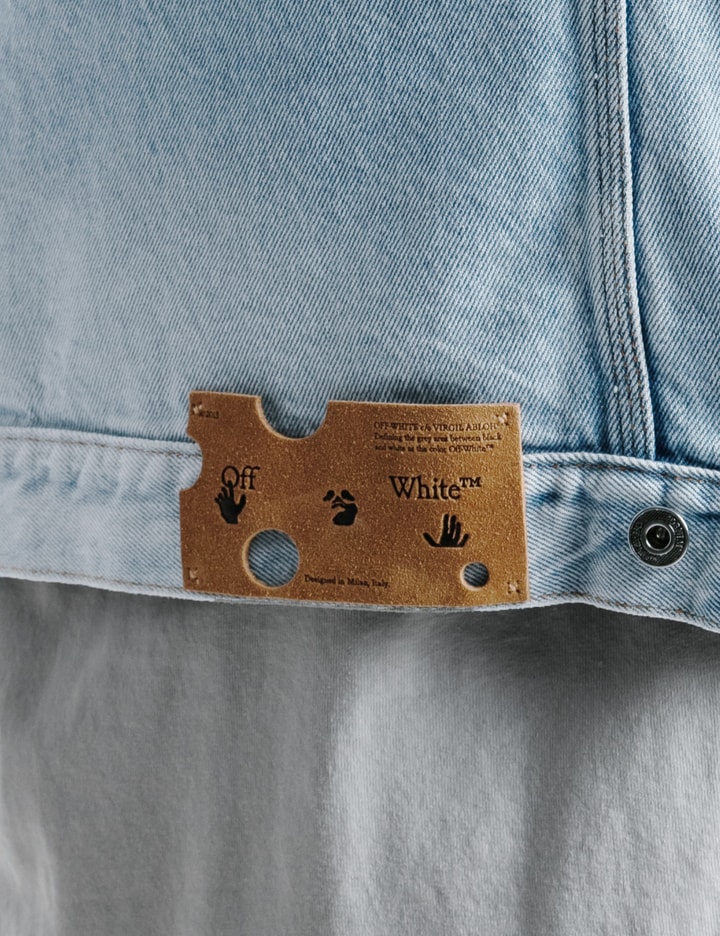 Off-White™ - Bleach Denim Jacket | HBX - Globally Curated Fashion and ...