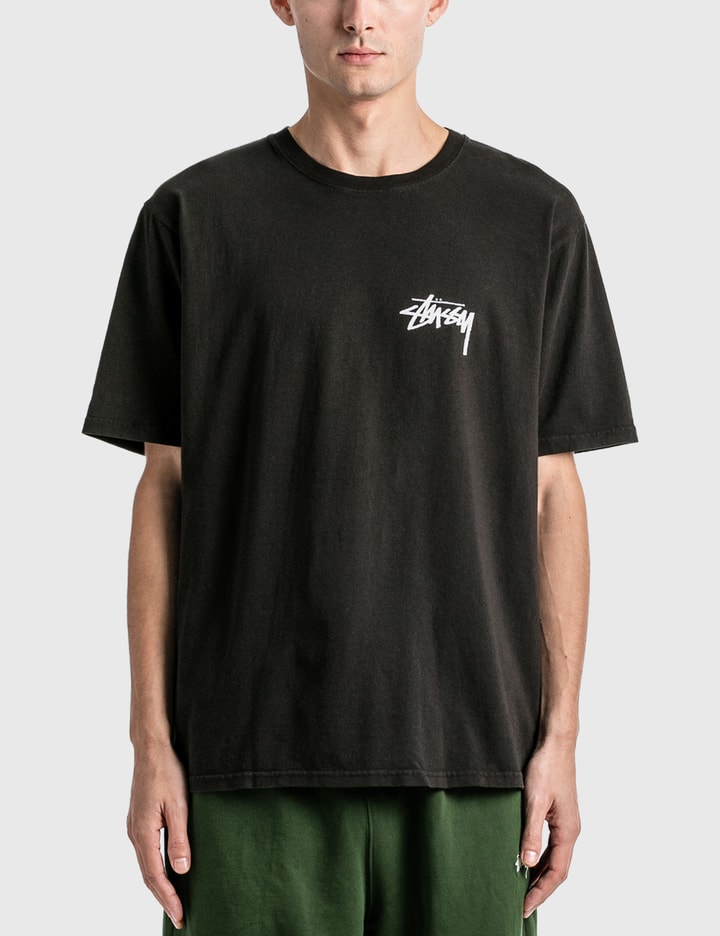 Stüssy - CLUB CROWN PIGMENT DYED T-SHIRT | HBX - Globally Curated ...
