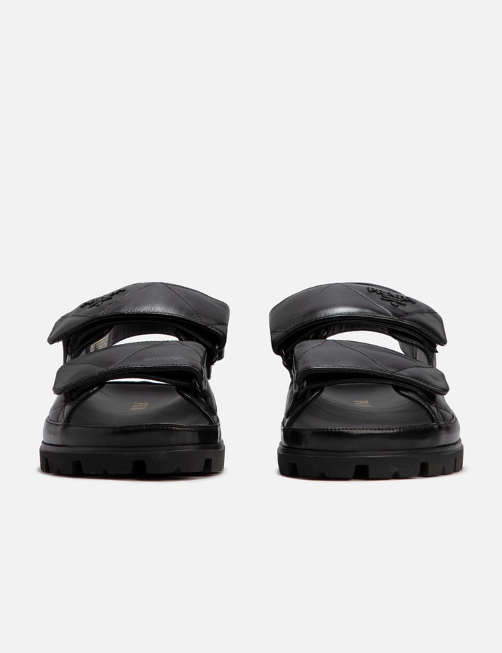 Prada - Padded Nappa Leather Sandals | HBX