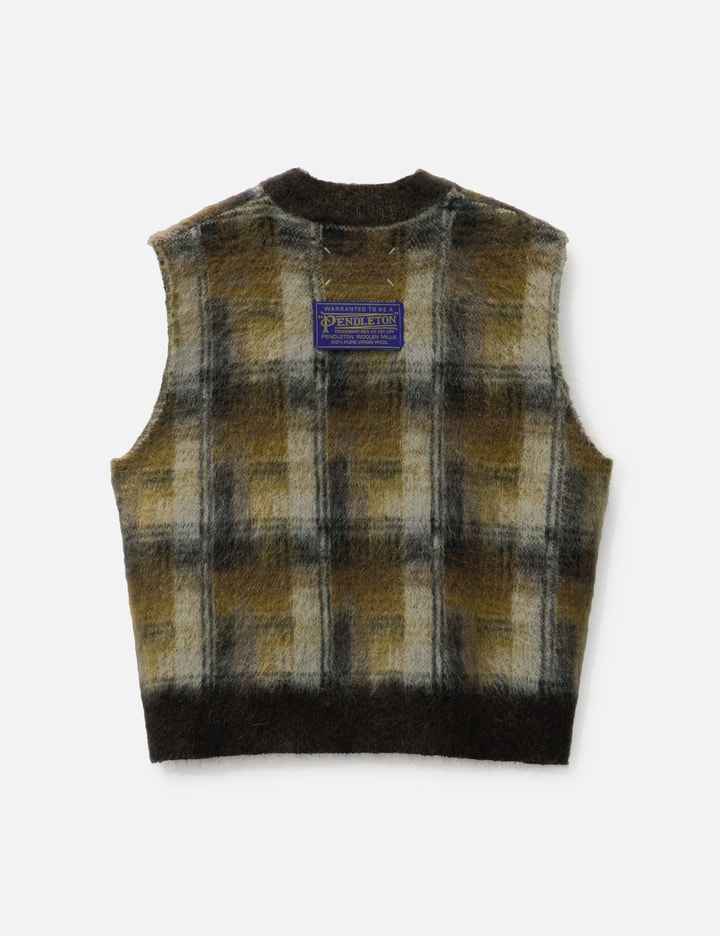 Maison Margiela - Pendleton Vest | HBX - Globally Curated Fashion and Lifestyle by Hypebeast
