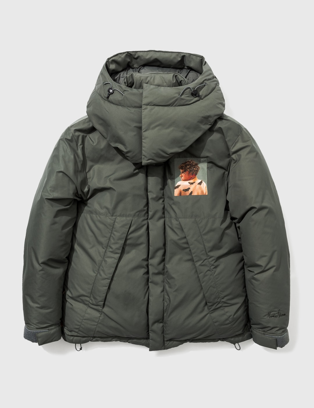 Undercover - Oil Paint Print Padded Blouson Jacket | HBX - Globally ...