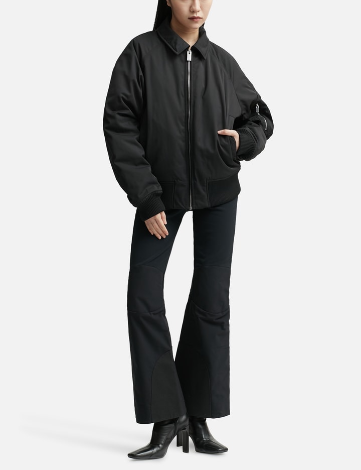 Alyx 1017 9sm Logo Printed Bomber Jacket In Black | ModeSens