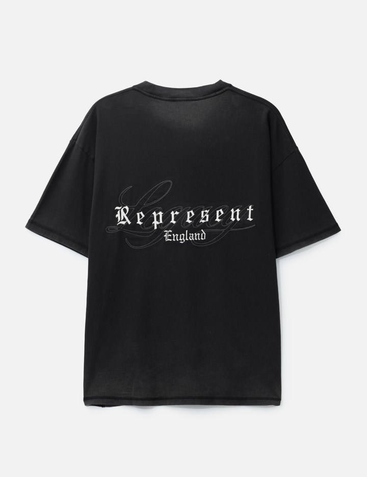 Represent Represent Legacy Overprint T-shirt - Oversized vintage black ...