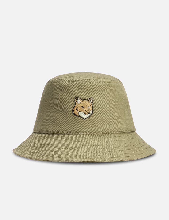 Maison Kitsuné - Bold Fox Head Bucket Hat | HBX