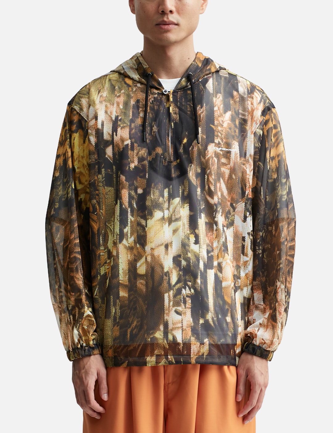 TIGHTBOOTH - FLOWER CAMO MESH ANORAK | HBX - Globally Curated Fashion ...