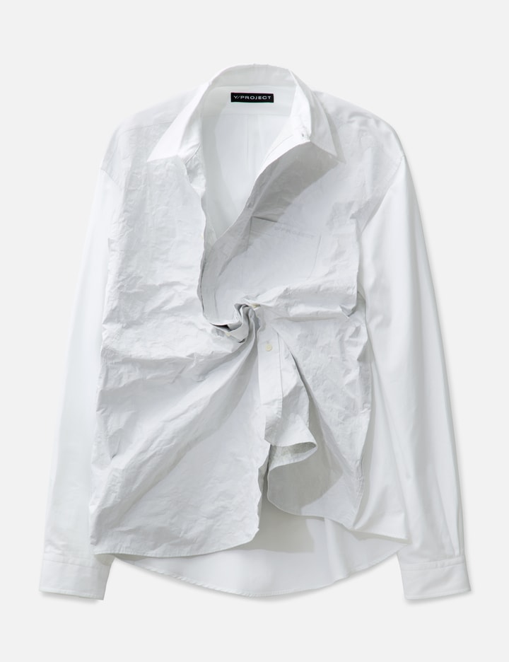 Y/PROJECT - Scrunched Shirt | HBX - Globally Curated Fashion and ...