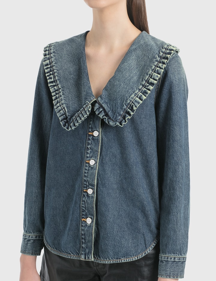 Ganni - Tint Washed Denim | HBX - Globally Curated Fashion and ...