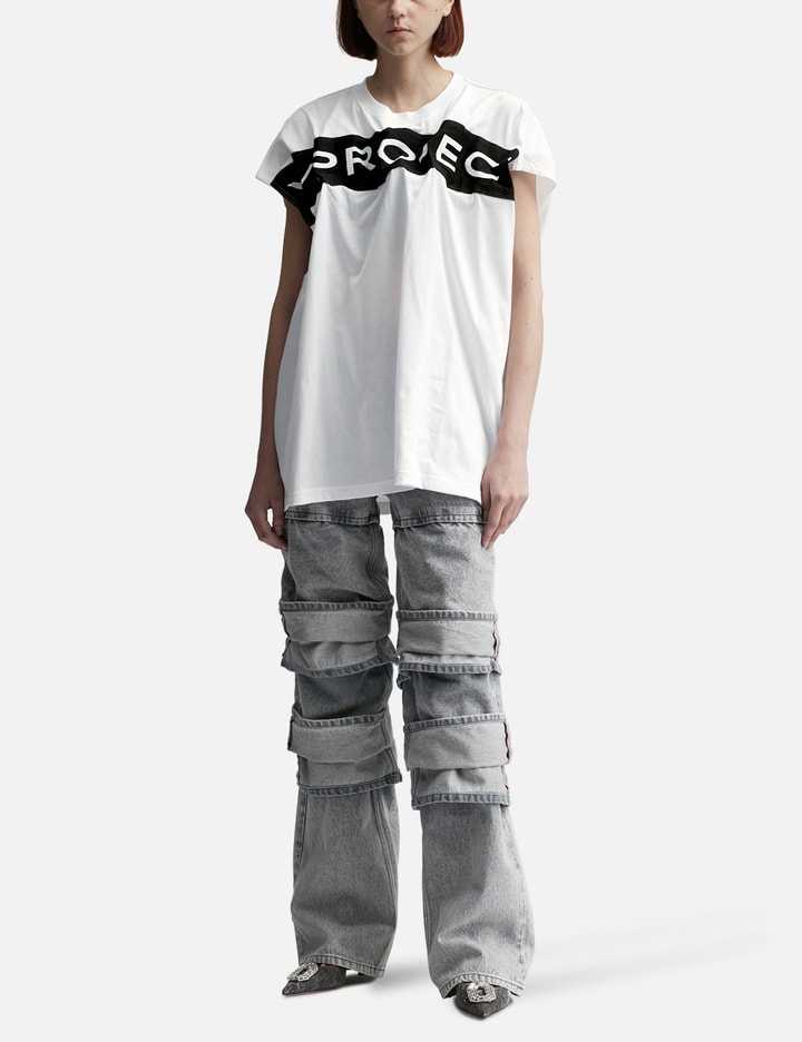 Y/PROJECT - Scrunched Logo Tank Top | HBX