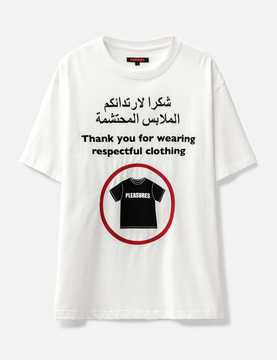 Pleasures - RESPECT HEAVYWEIGHT SHIRT | HBX - Globally Curated Fashion ...