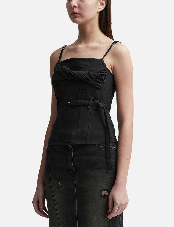 Lesugiatelier - TWIST CORSET TOP | HBX