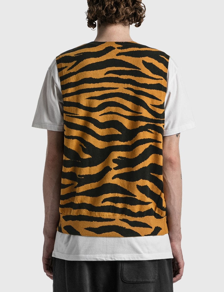 Stüssy - Tiger Printed Sweater Vest | HBX - Globally Curated Fashion ...