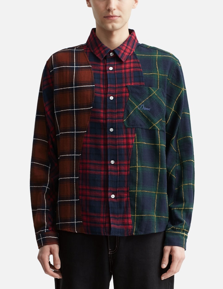 Dime - Triple Plaid Shirt | HBX - Globally Curated Fashion and ...