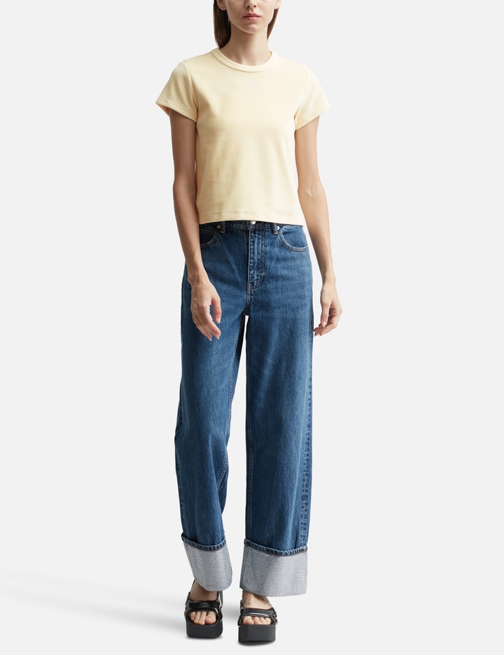 T By Alexander Wang - Hotfix Logo Short Sleeve Baby T-Shirt | HBX