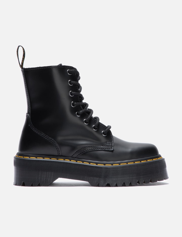 Dr. Martens - Jadon Polished Smooth Leather Platform Boots | HBX ...