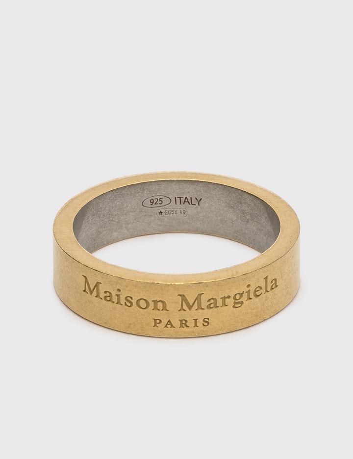 Maison Margiela - LOGO RING | HBX - Globally Curated Fashion and ...