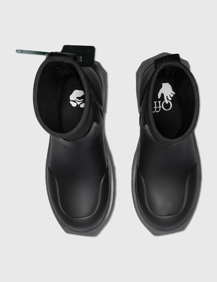 Off-White™ - Sponge Rubber Rain Boots | HBX - Globally Curated Fashion ...