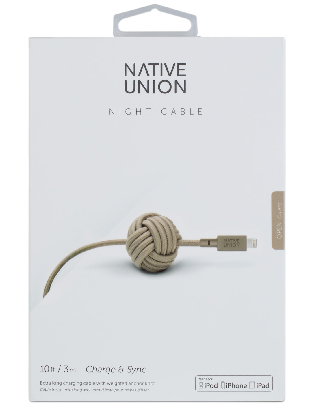 Native Union - Night Cable Lightning | HBX - 하입비스트가 엄선한 글로벌 패션&라이프스타일