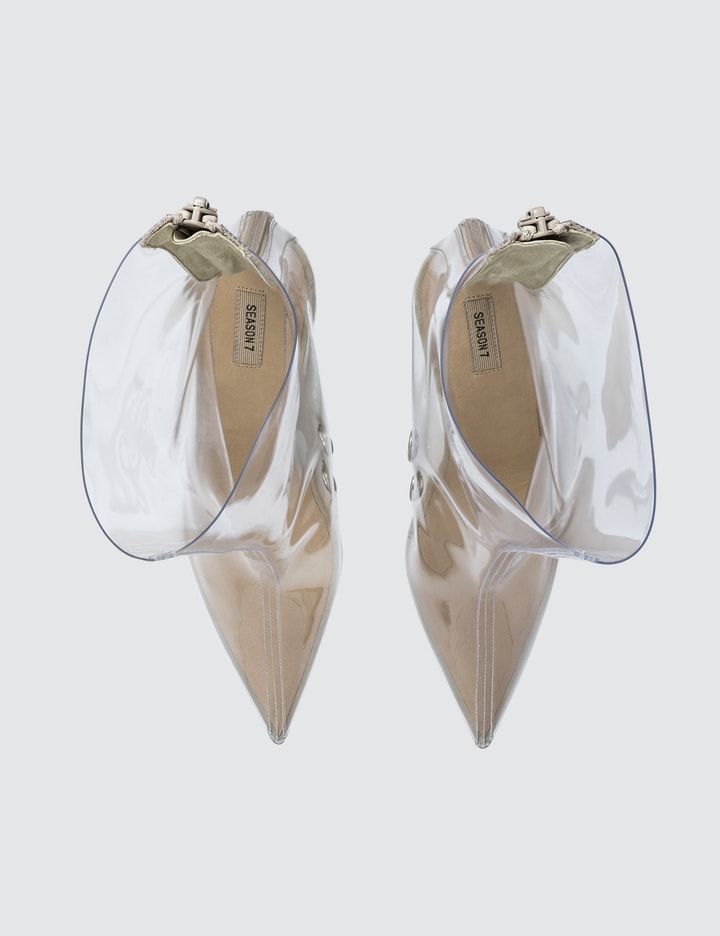 Yeezy - Ankle Boot In Pvc 100mm Heel | HBX - Globally Curated Fashion ...