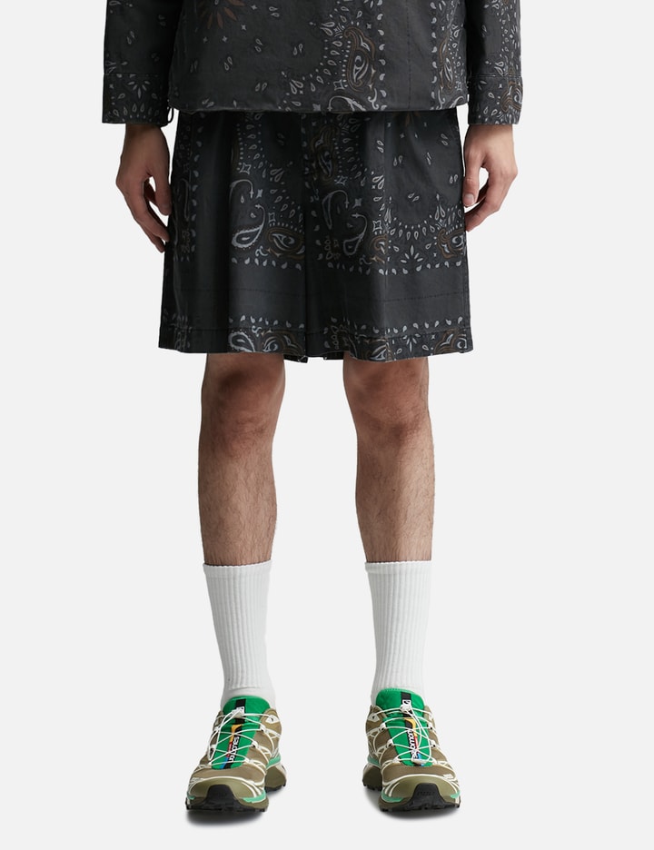 Sacai - Bandana Print Shorts | HBX