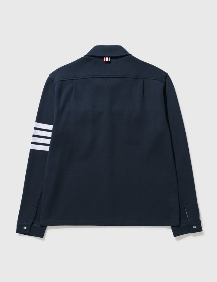 Thom Browne - 4-Bar Button Down Shirt Jacket | HBX