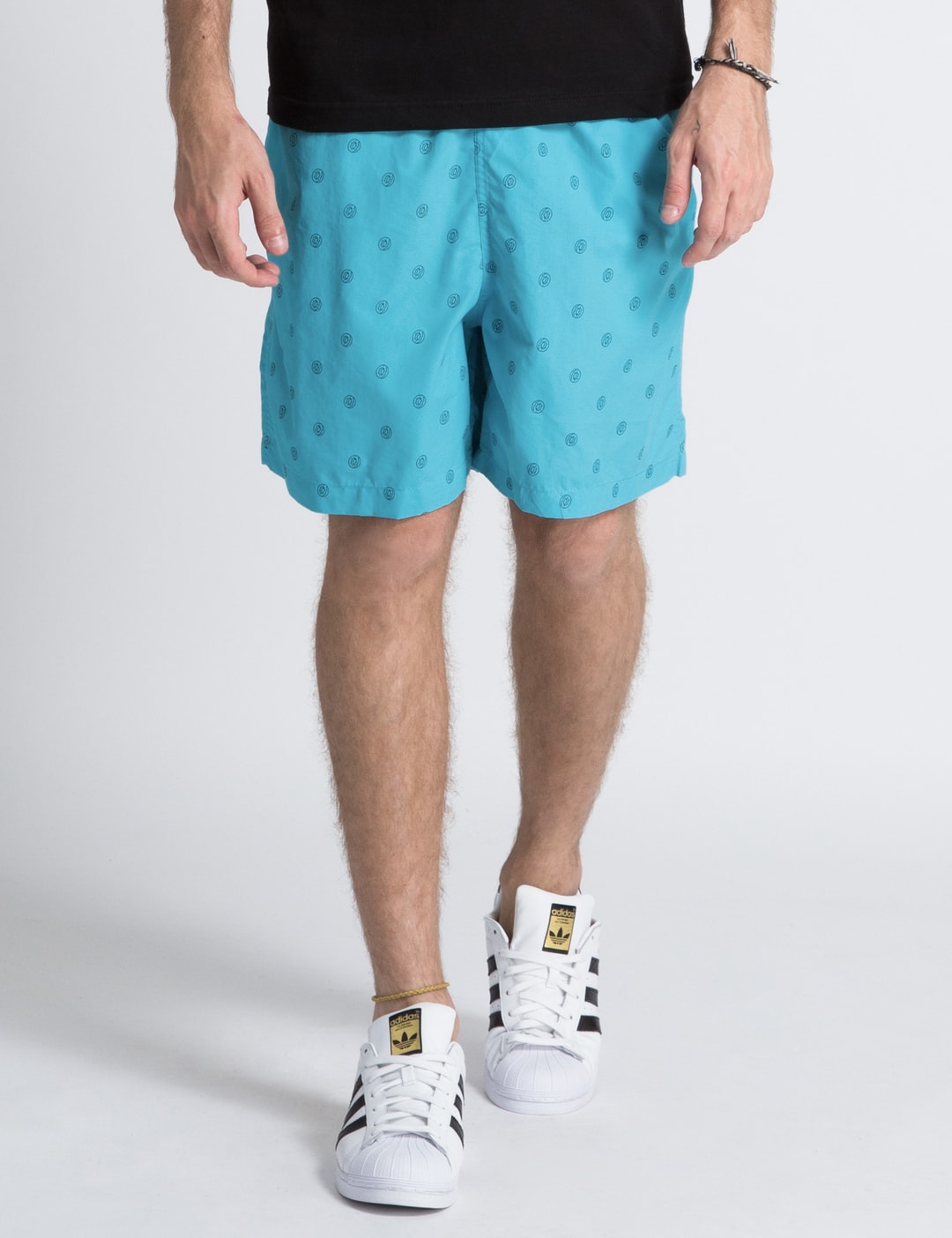Odd Future - Aqua Allover Donut Swim Trunks | HBX - Globally Curated ...