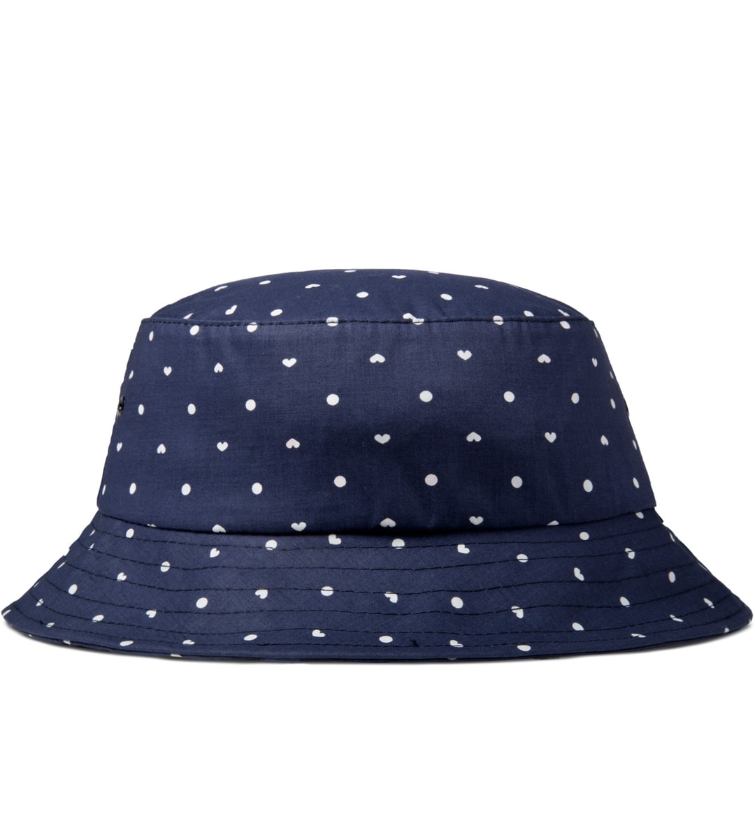 The Ampal Creative - Navy Dottie Bucket Hat | HBX
