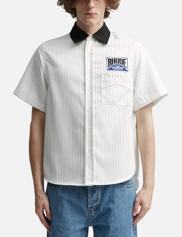 Rhude - Mechanic Stripe Shirt | HBX