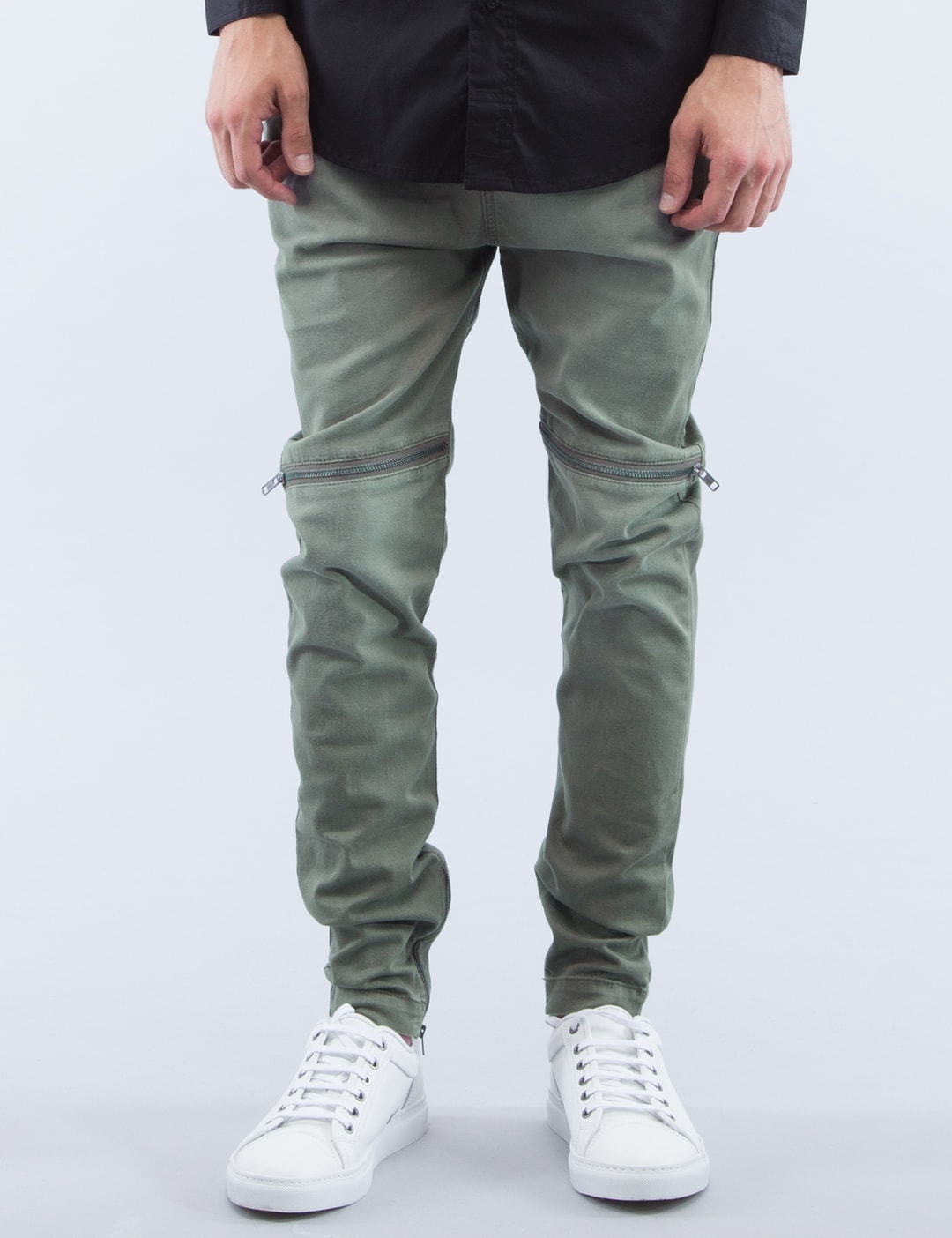 I Love Ugly. - Distressed Zip Jet Zespy Jeans | HBX - Globally Curated ...