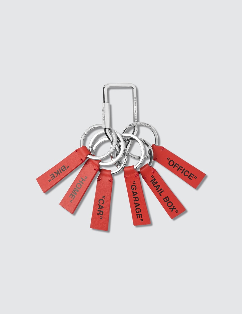 Off-White - Red Label Keychain | HBX