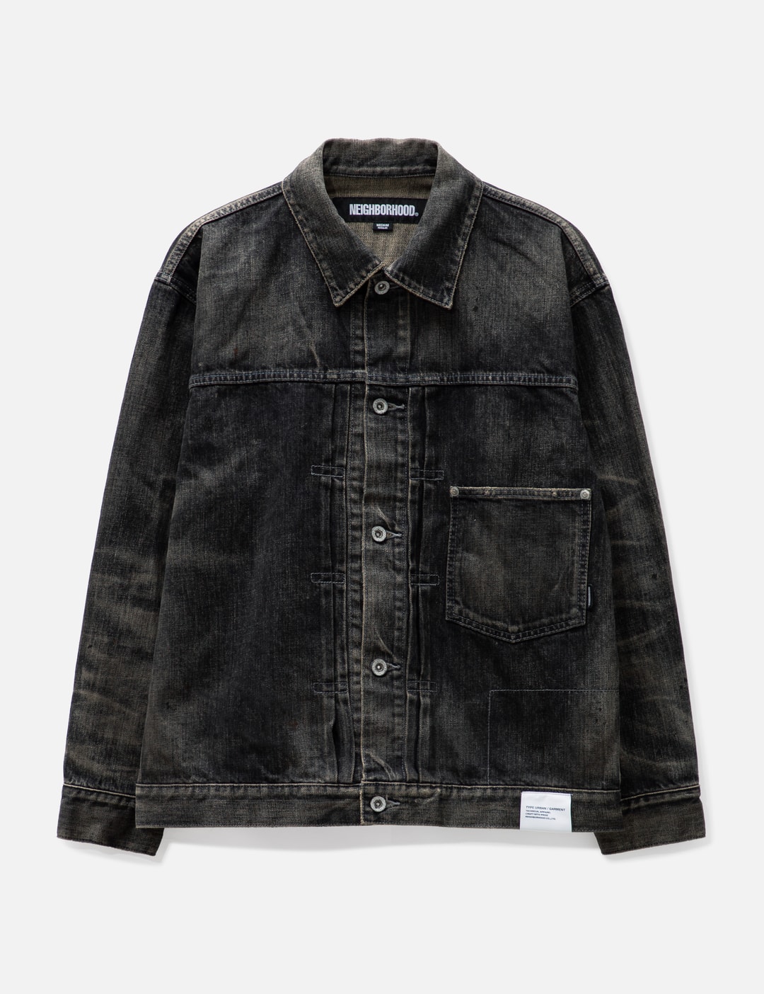 NEIGHBORHOOD - SAVAGE DENIM TYPE-1 JACKET | HBX - Globally Curated ...