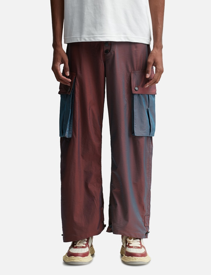 FRIED RICE - Iridescent Cargo Pants | HBX - Globally Curated Fashion ...