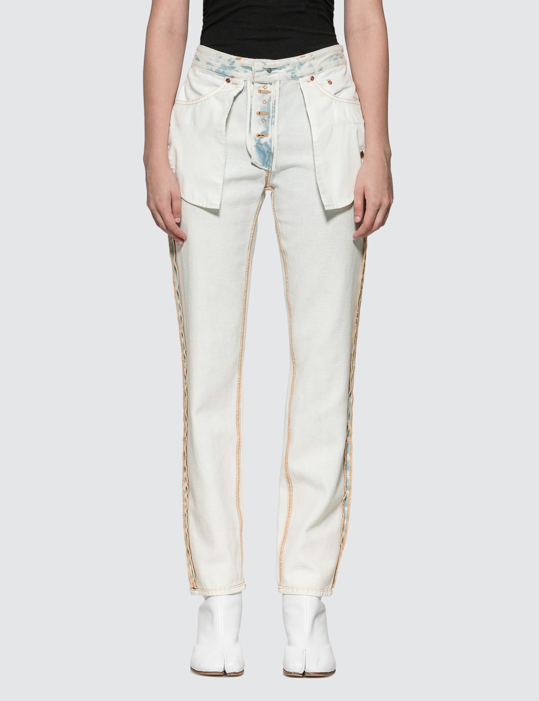 エムエムシックス メゾン マルジェラ - Inside Out Jeans | HBX