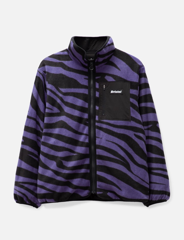 F.C. Real Bristol - ZEBRA FLEECE REVERSIBLE JACKET | HBX