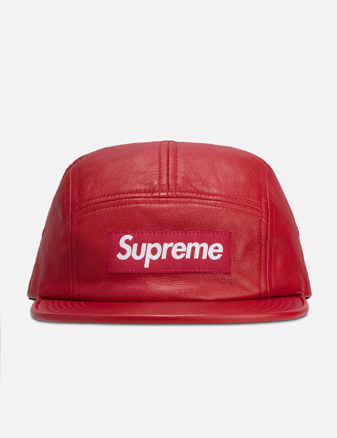 Supreme - SUPREME LEATHER CAP | HBX - Globally Curated Fashion and ...