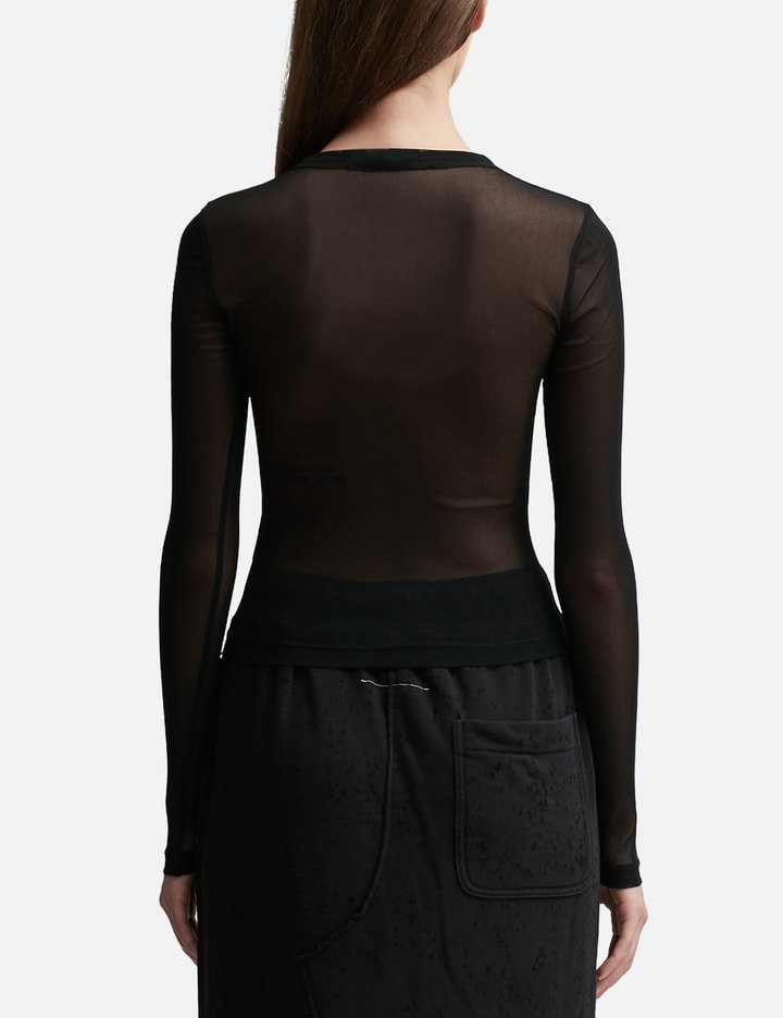 T By Alexander Wang - Gauzy Mesh Top | HBX