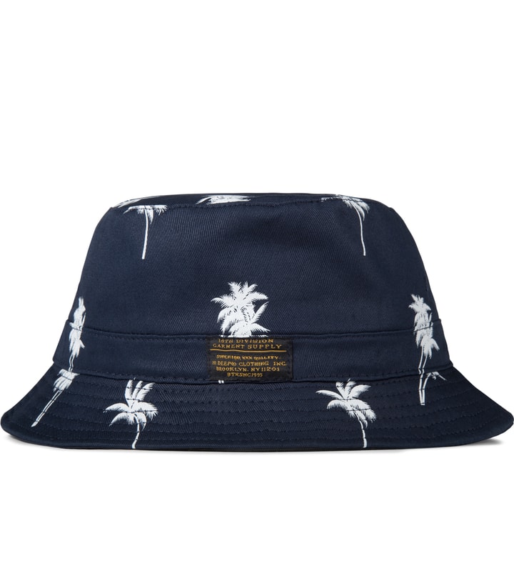 10.Deep - Navy Palm Thompson Fisherman Bucket Hat | HBX - Globally ...