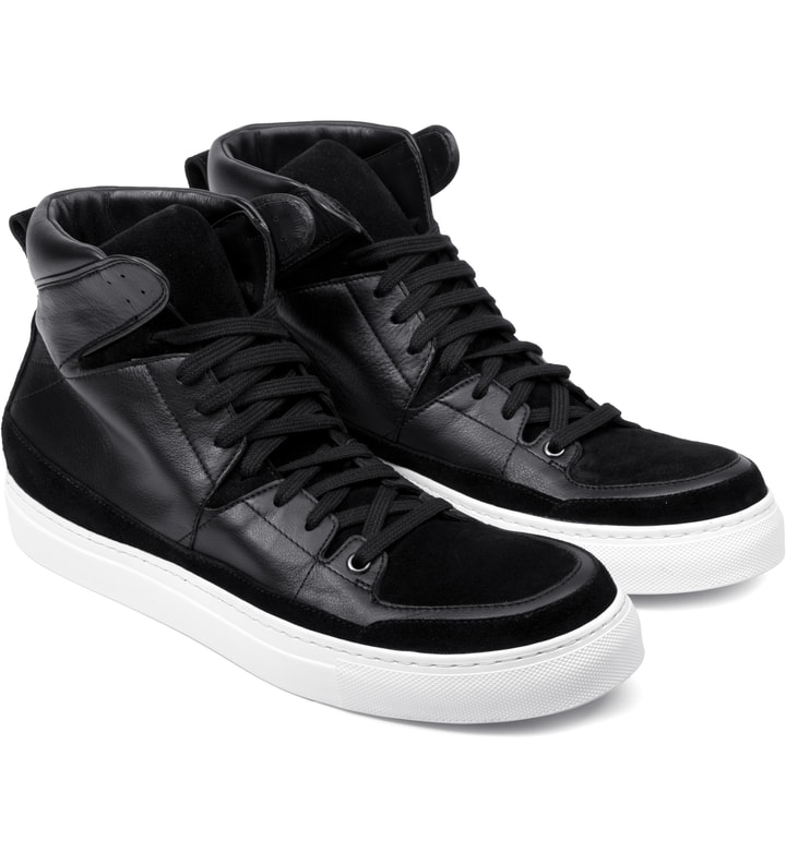 Damir Doma - Black Fidrea High Top Sneakers | HBX - Globally Curated ...