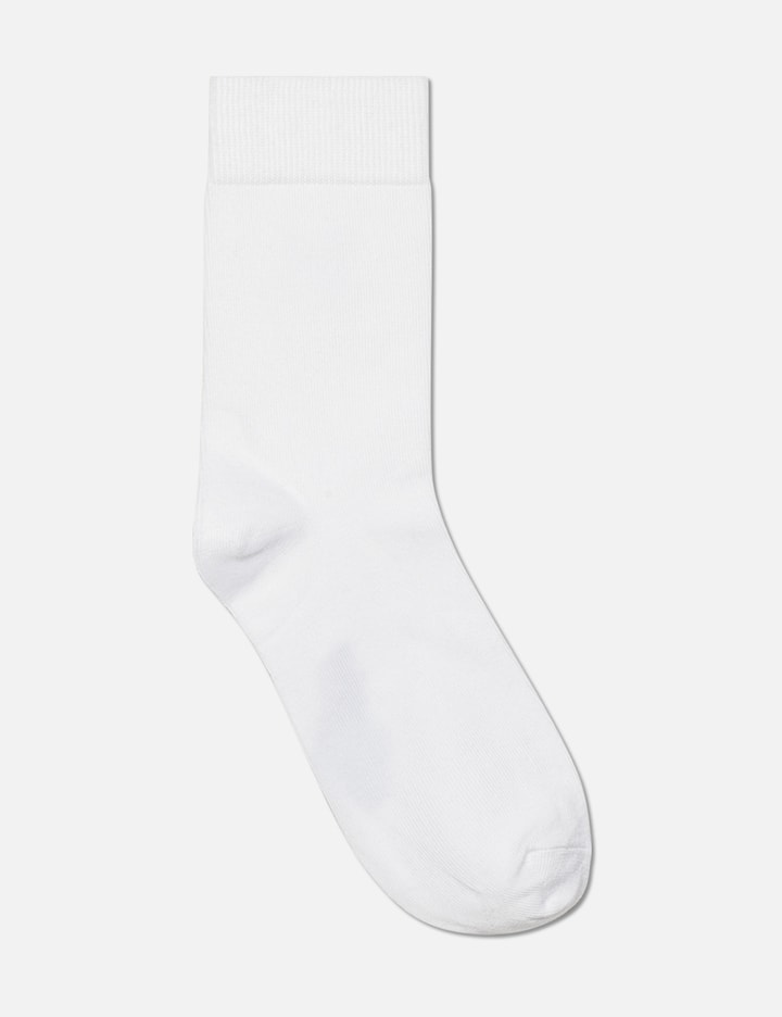 Maison Kitsuné - Fox Head Patch Socks | HBX - Globally Curated Fashion ...