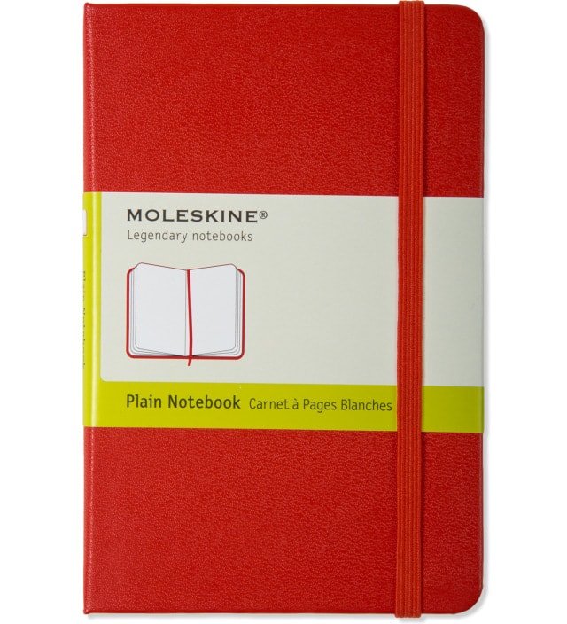 MOLESKINE - Red Plain Pocket Size Notebook | HBX - Globally Curated ...